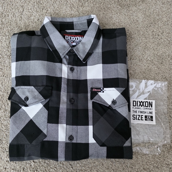 DIXXON | Shirts | Dixxon Flannel The Finish Line | Poshmark